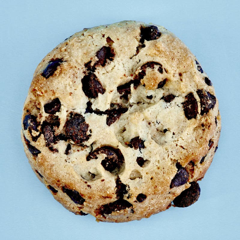 Choc Chip Cookies stock image. Image of choc, food, sweet - 6050277