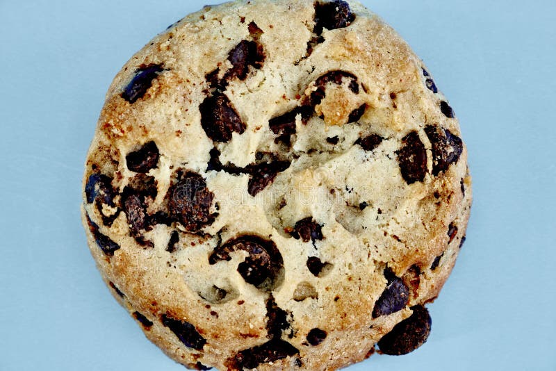Choc Chip Cookies stock image. Image of choc, tower, pile - 79512999
