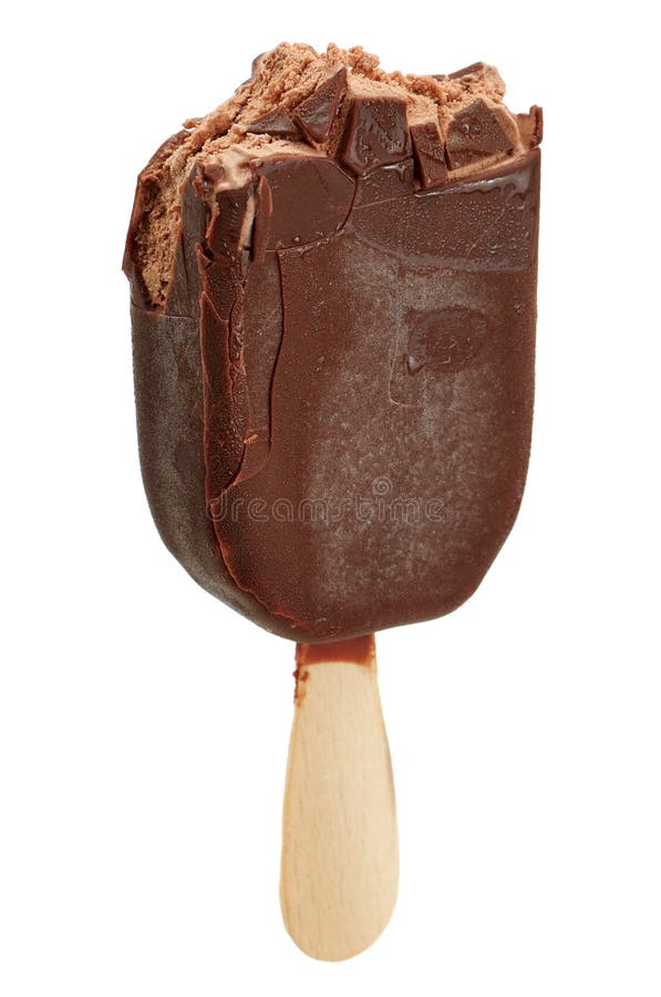 Choc-ice stock image. Image of refreshment, bite, dessert - 50612203