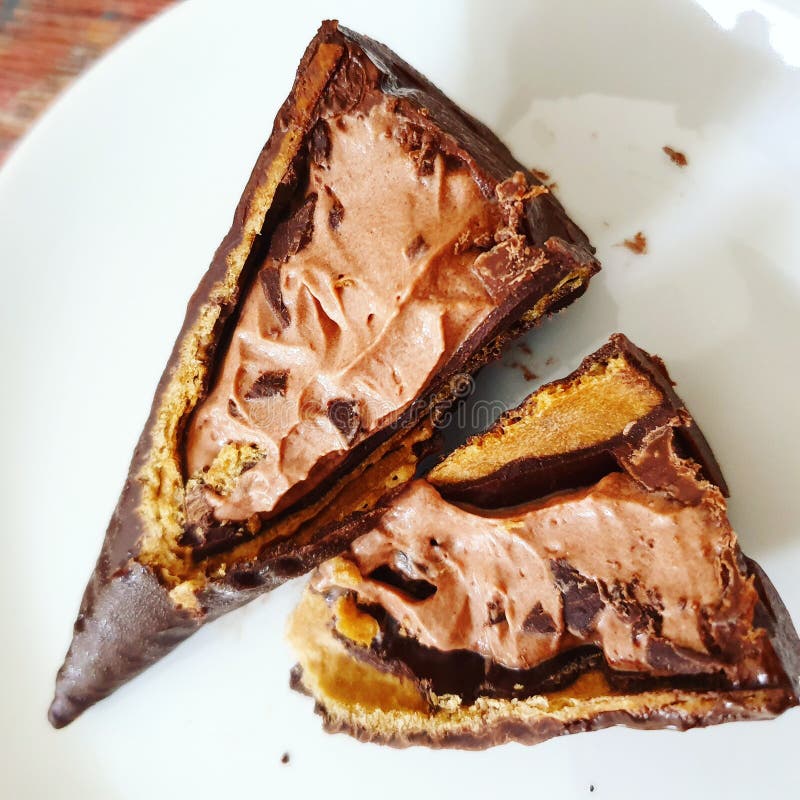 Choclate Filled Cone Desert Stock Image - Image of fruit, cuisine ...