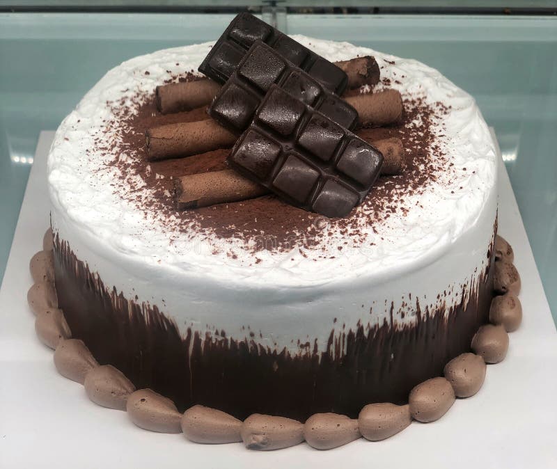 Choco Bar and stick cake stock image. Image of foreground - 308625087