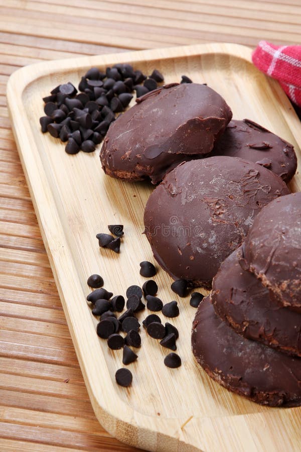 Choco chip cookies stock image. Image of food, cookies - 109252475