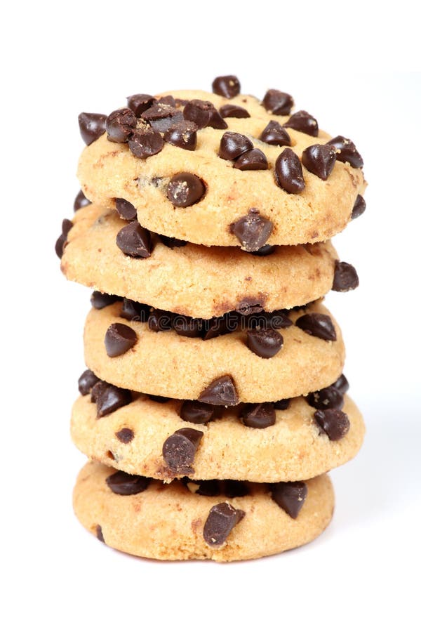 Choco chip cookies stock image. Image of food, chip - 108471213