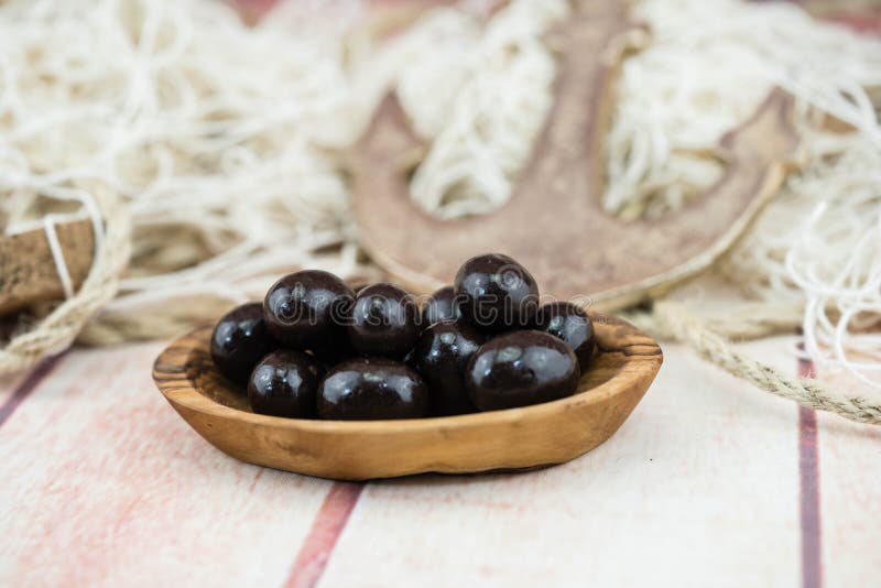 Choco Coffee beans stock image. Image of ingredient - 236893151