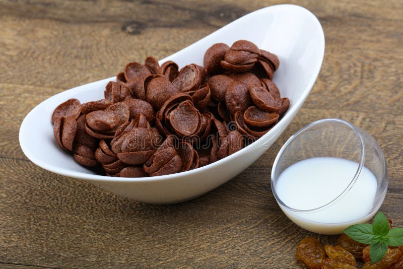 Choco corn flakes stock photo. Image of ingredient, abstract - 112901120