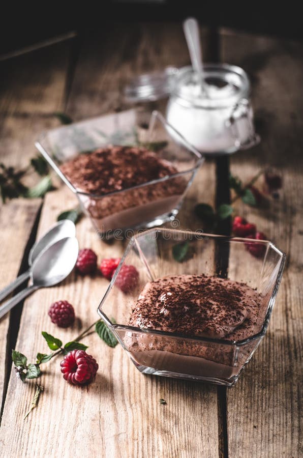 Chocoalte pudding stock photo. Image of homemade, delicious - 107145742