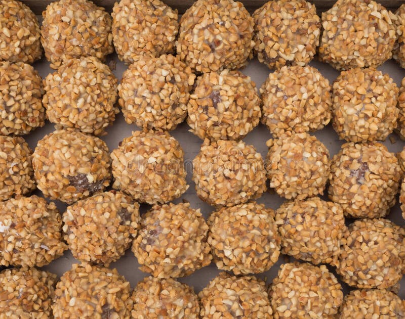 Chocoball stock photo. Image of chocoball, door, almond - 63062558