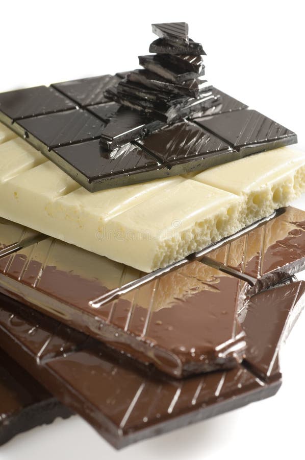 Chocoladerepen stock afbeelding. Image of fotografie - 12733227