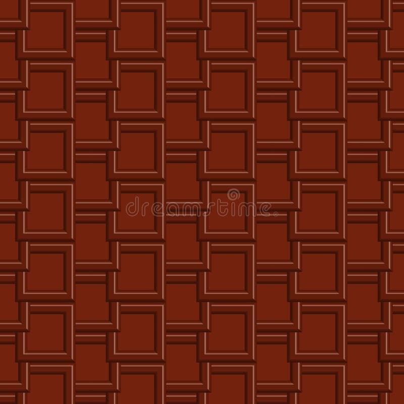 Chocolat seamless pattern stock vector. Illustration of decoration ...