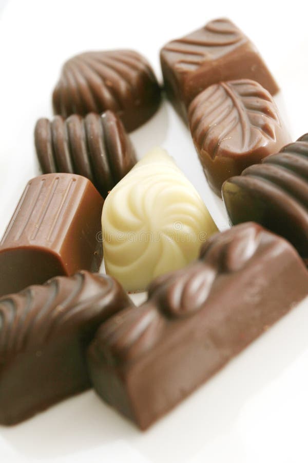 Chocolate stock image. Image of assorted, delicious, chocolate - 12801531