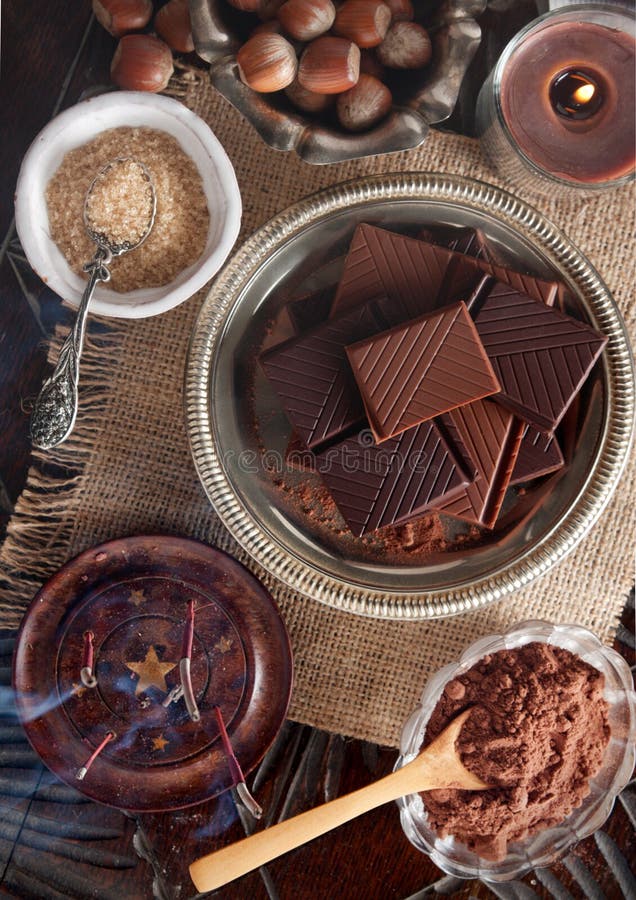 Chocolate stock photo. Image of powder, beautiful, cocoa - 22248482