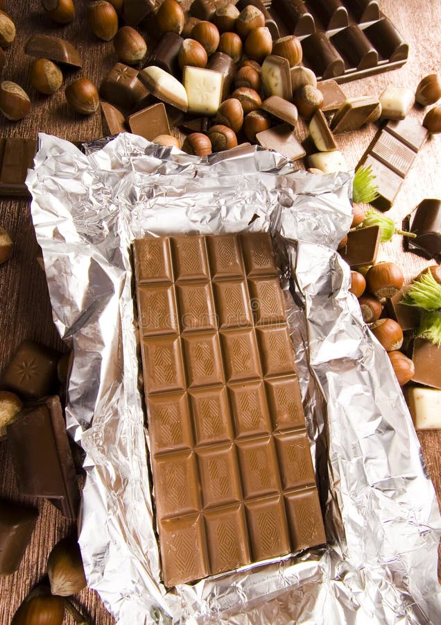 Chocolate bars editorial stock image. Image of detail - 20929379