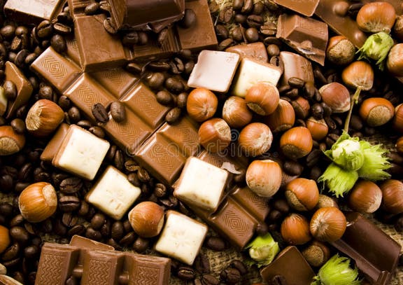 Chocolate stock image. Image of hook, bars, hazelnut, lure - 2868849