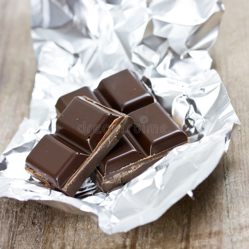 Bar of chocolate stock photo. Image of sweet, food, torn - 7928236