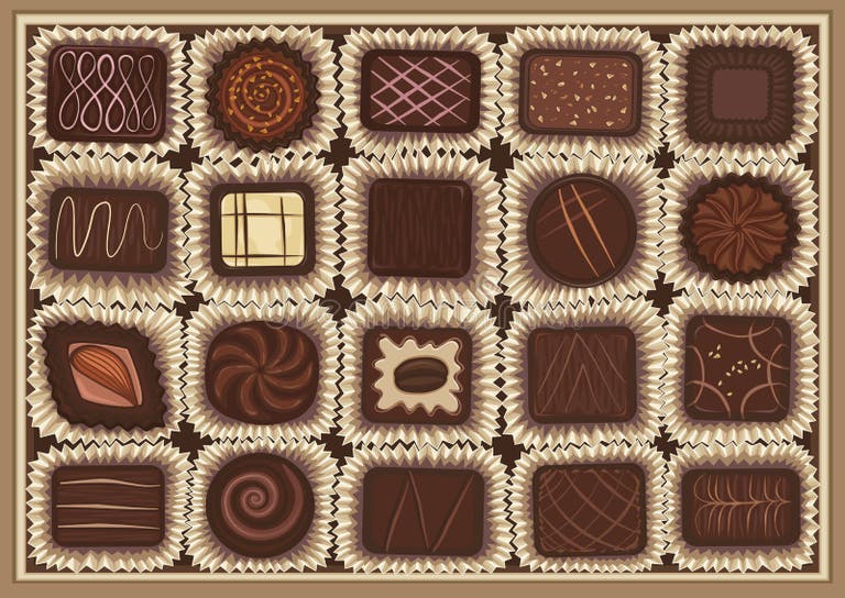 Chocolate Variation Stock Illustrations – 8,273 Chocolate Variation ...