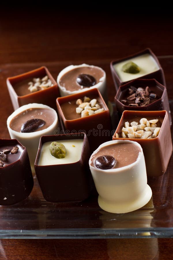 Chocolate assortment stock image. Image of america, handmade - 28733641