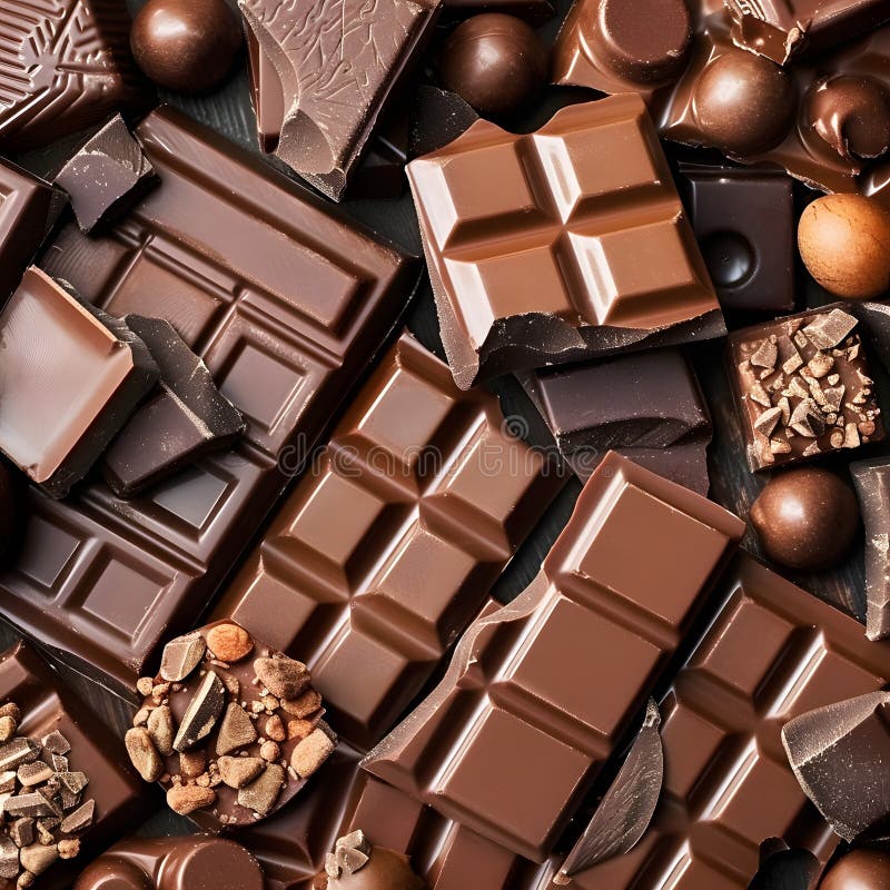 Chocolate Backdrop for a Delightful World Chocolate Day Celebration ...