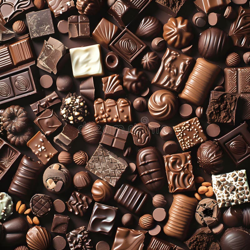 Chocolate Backdrop for a Delightful World Chocolate Day Celebration ...