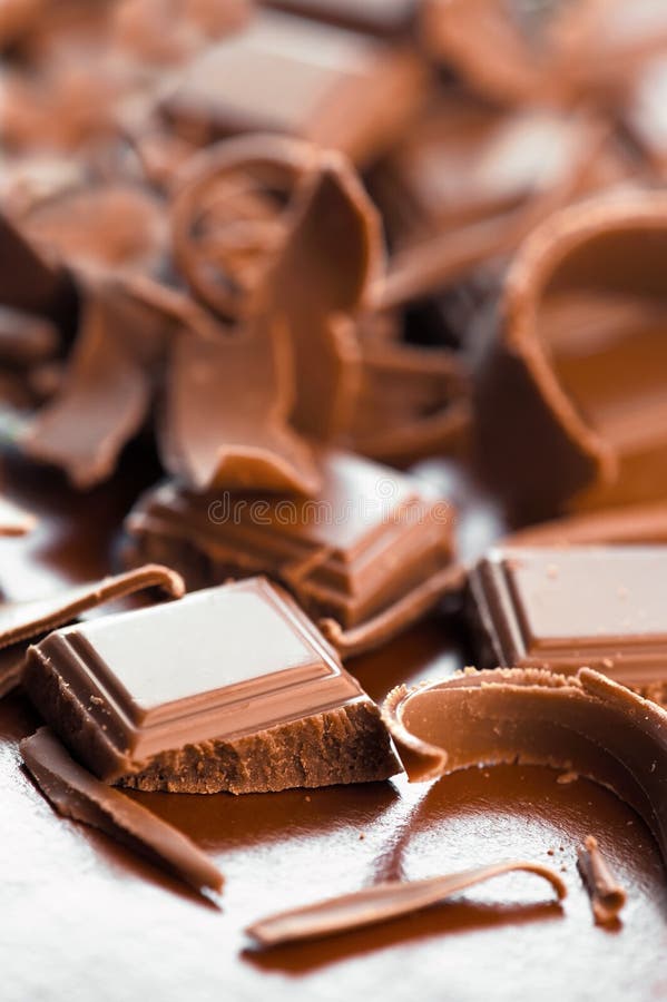 Chocolate background stock image. Image of crushed, broken - 19798921