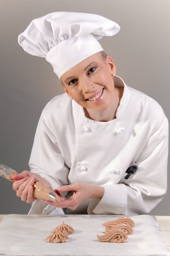 Chocolate Baker stock photo. Image of fresh, bakery, cook - 4100394