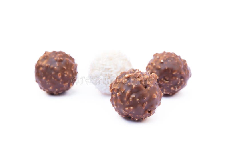 Chocolate Ball Confection Candy Stock Photo - Image of confection ...