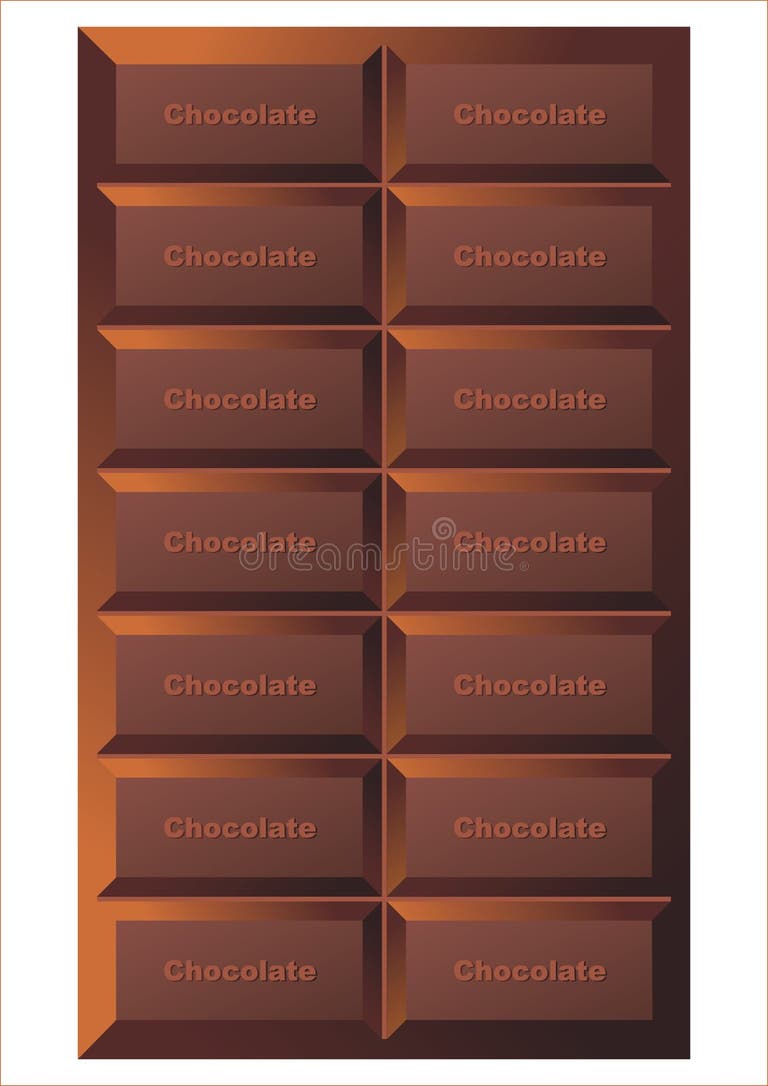 Chocolate Candy Bar Bite Stock Illustrations – 2,141 Chocolate Candy ...