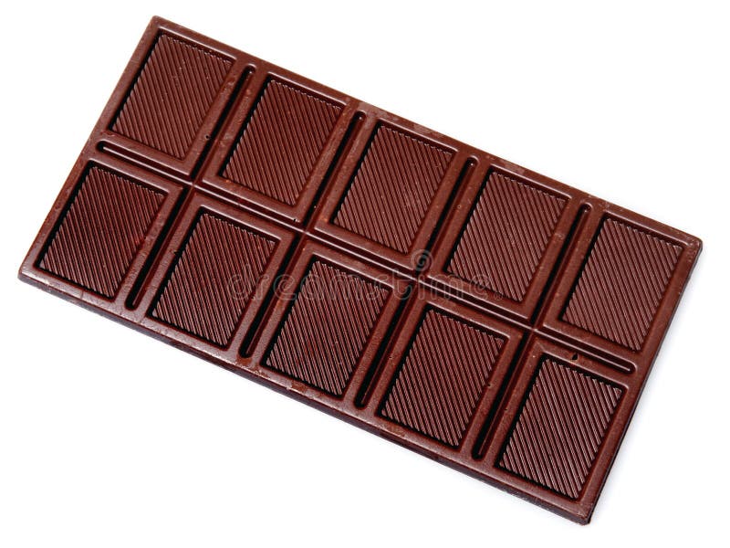 Bar of chocolate stock photo. Image of confectionery - 12835946