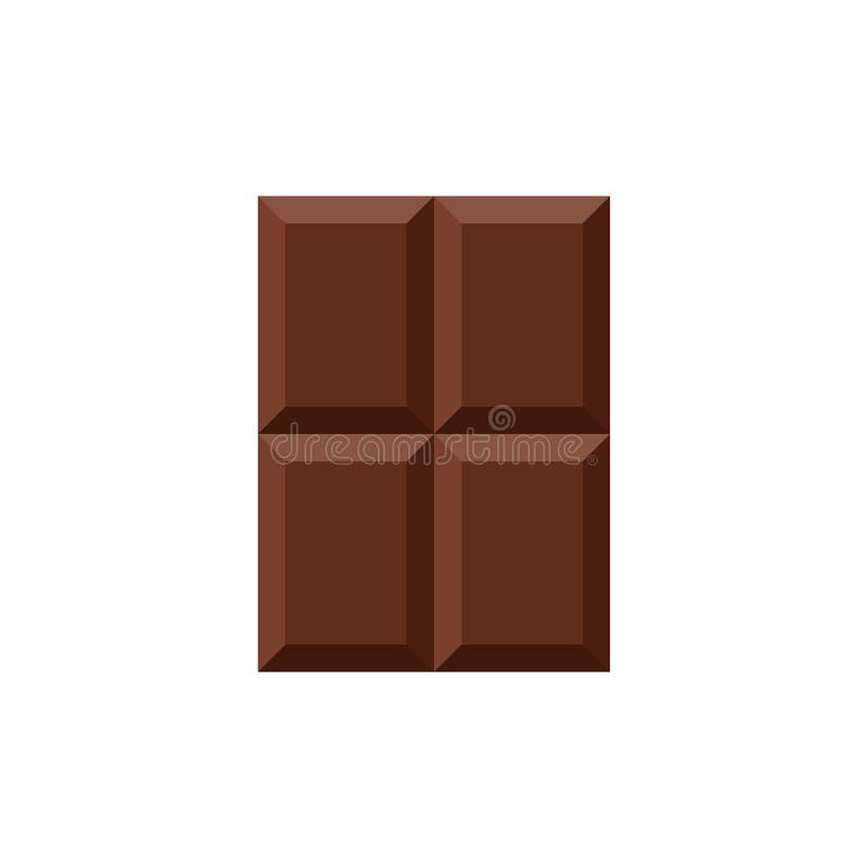 Chocolate Bar. Chocolate in the Form of Rectangular Blocks. Stock ...