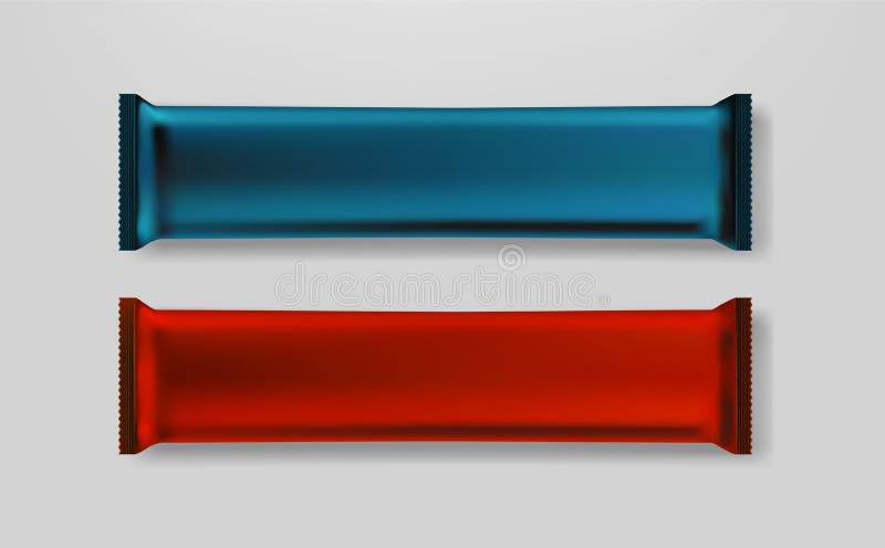 Chocolate Bar in Color Foil Package Vector Clipart Stock Vector ...