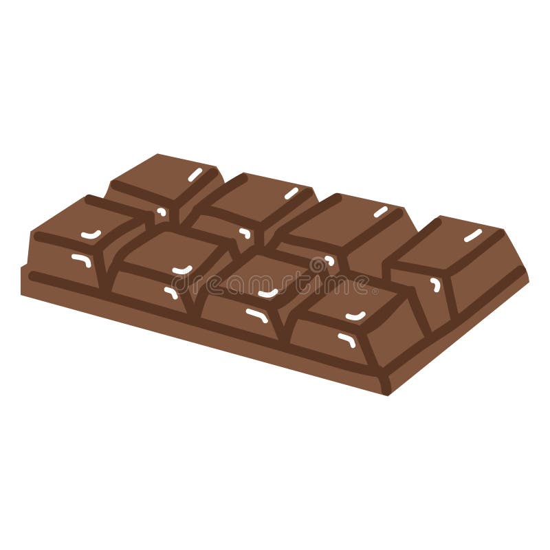 Cartoon Chocolate Block Stock Illustrations – 1,075 Cartoon Chocolate ...