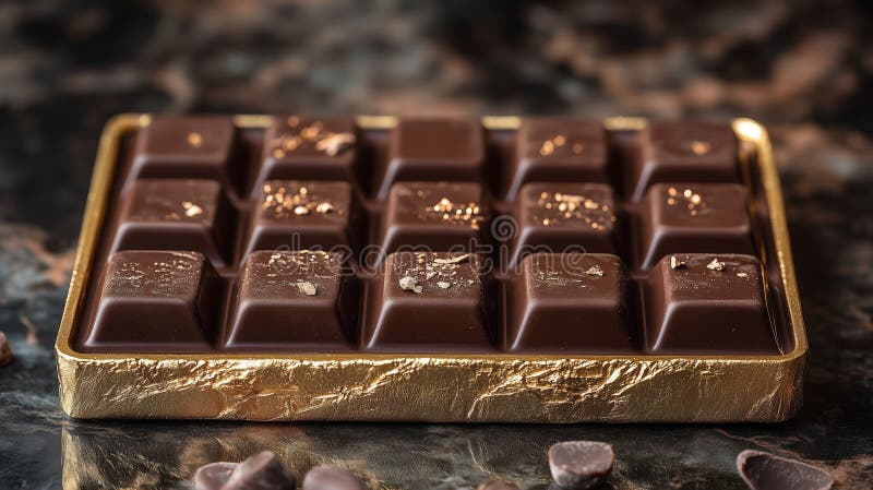 Chocolate Bar Lid Open Gold Stock Photos - Free & Royalty-Free Stock ...