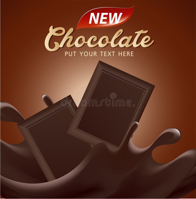 Chocolate Bar Packaging Set. Trendy Luxury Product Branding Template ...