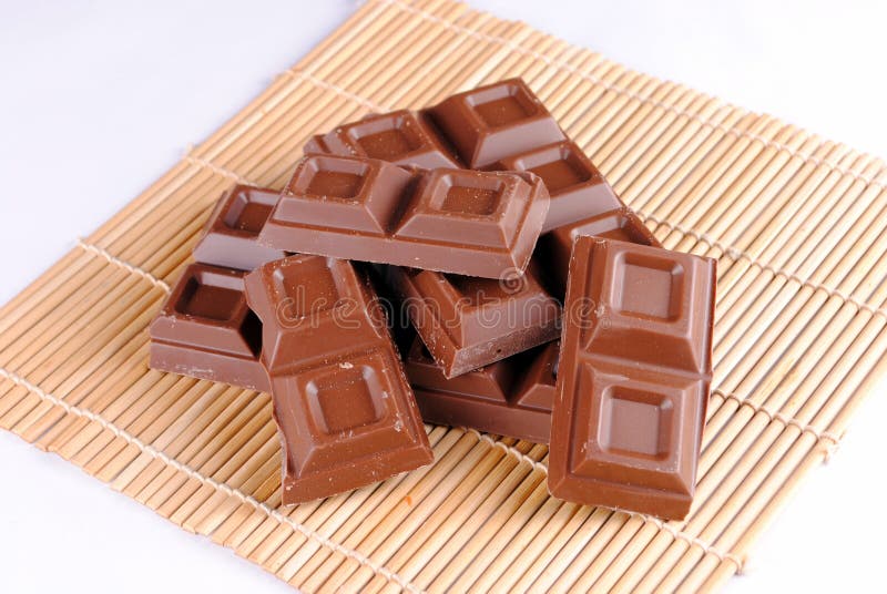 Chocolate bar and a packet stock image. Image of cube - 27129067