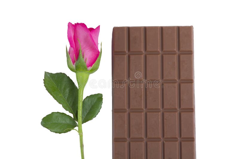 482 Chocolate Bar Pink Rose Flower Stock Photos - Free & Royalty-Free ...