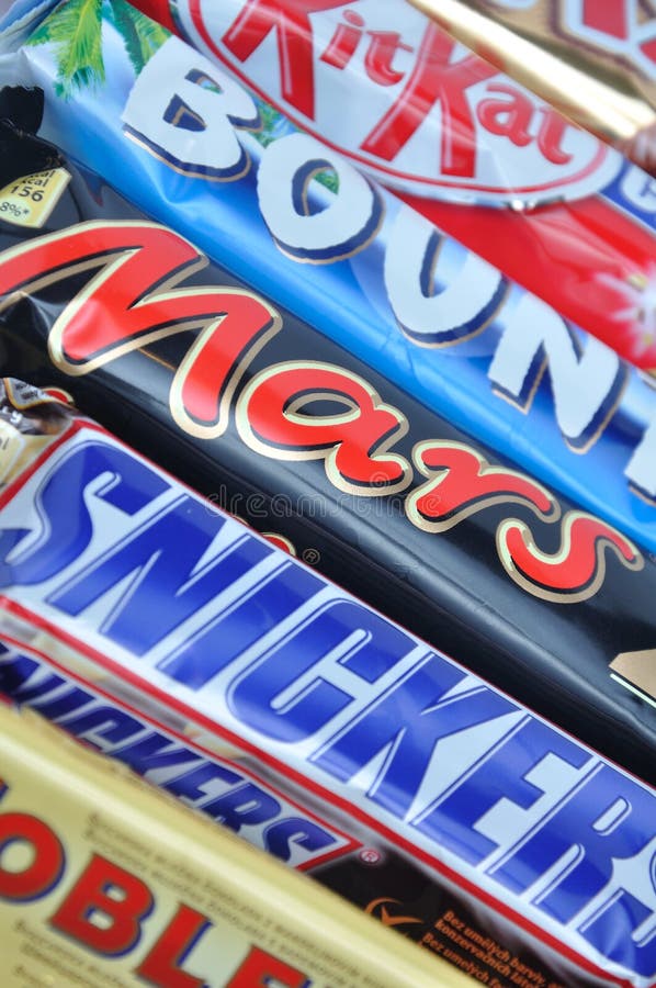 Chocolate Bars in a Candy Store (1) Editorial Image - Image of bars ...