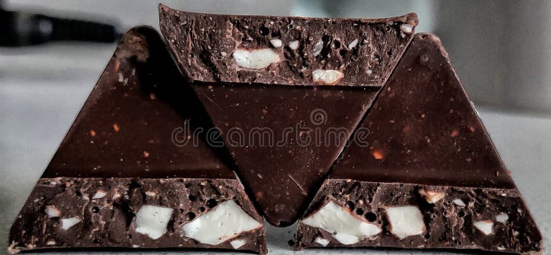 Chocolate Bars of Several Types Stock Image - Image of snack, cooked ...
