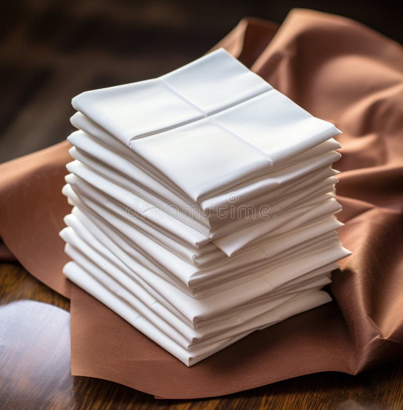 Chocolate Bars Stacked on a Sheet of White Tissue Paper Stock Photo ...