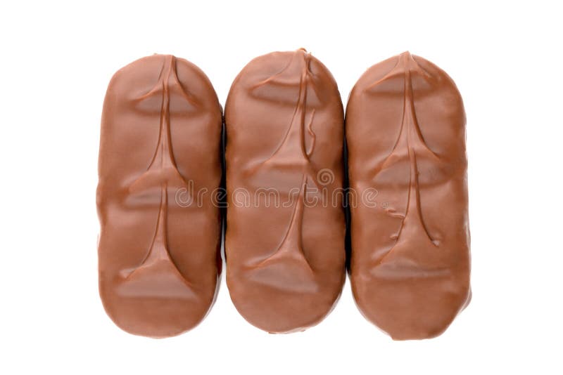 Chocolate Bars on a White Background. Stock Photo - Image of coconut ...