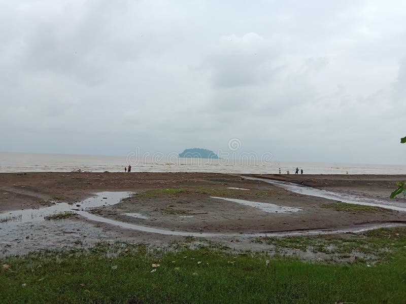 Chocolate beach stock photo. Image of marsh, plain, beach - 250400414