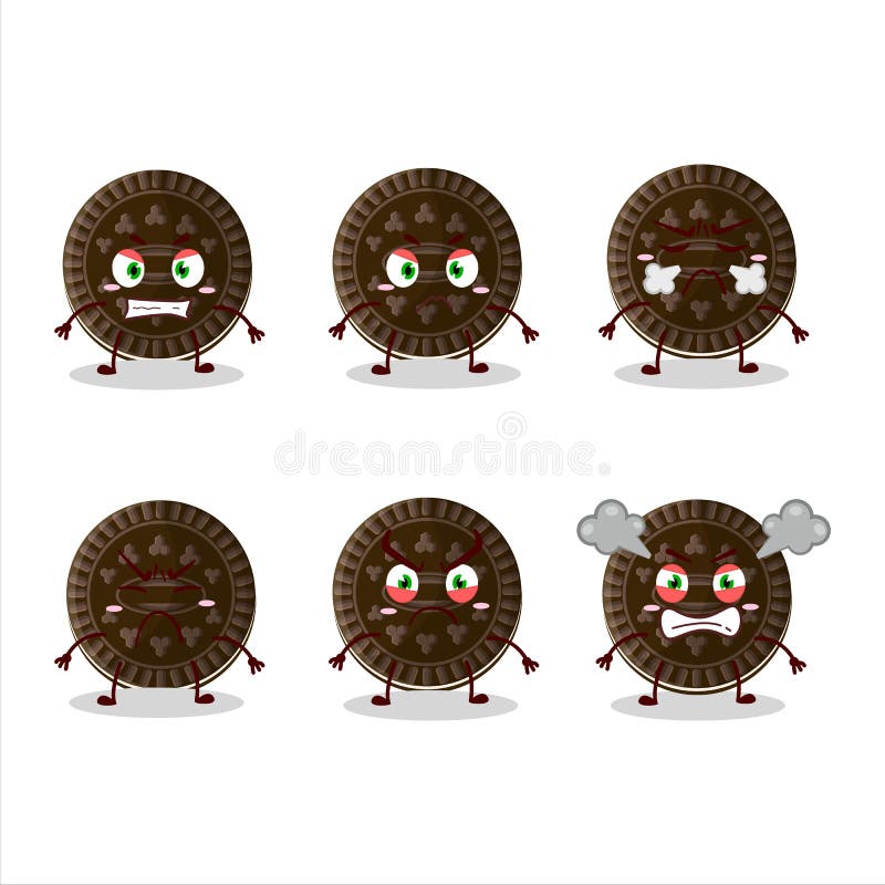 Angry biscuit cartoon stock illustration. Illustration of clipart ...