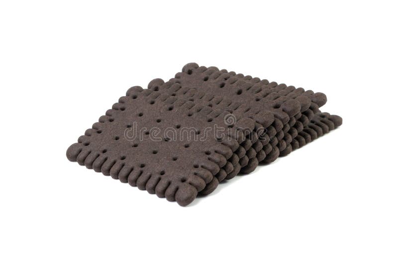Chocolate Biscuit Isolated, Black Quadratic Cookie, Dark Soft Biscuits ... Chocolate Biscuit Isolated, Black Quadratic Cookie, Dark Soft Biscuits ...