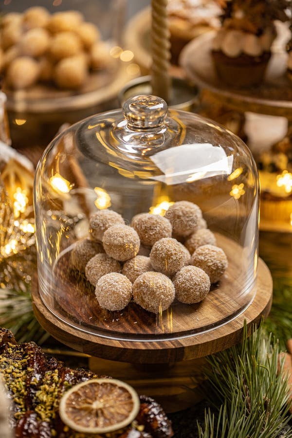Chocolate and Biscuits Balls Stock Image - Image of confectionery ...