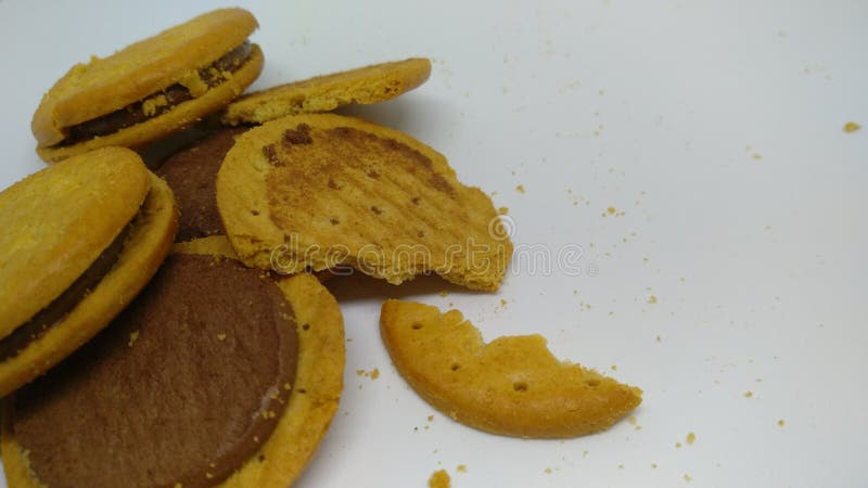 Chocolate Biscuits, it& X27;s Snack Time Stock Image - Image of ...