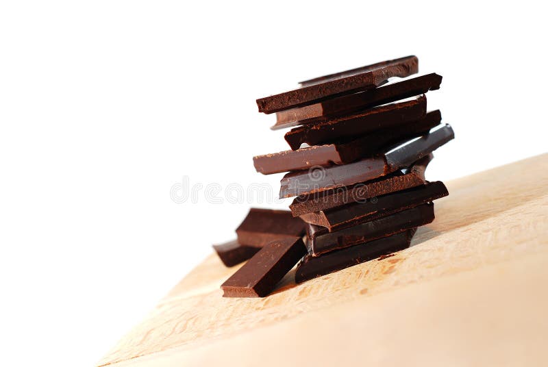 Chocolate blocks stock photo. Image of addict, brown, hazel - 3777546