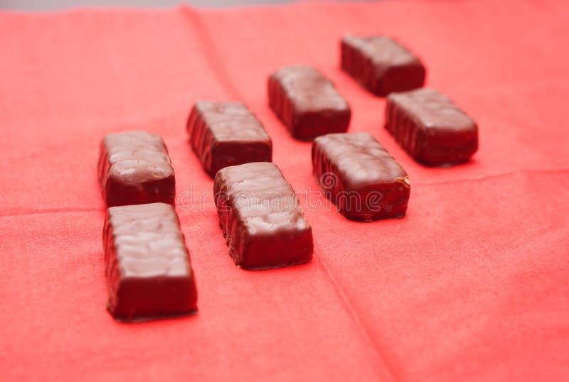 Chocolate blocks stock image. Image of snack, soft, close - 40473525