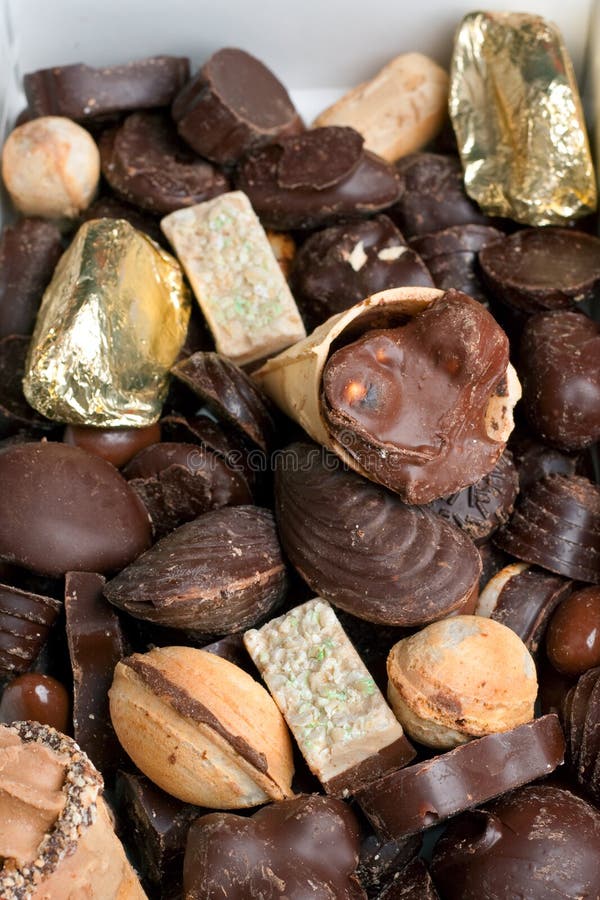 Chocolate Box stock image. Image of chocolate, dark, sweet - 12309199