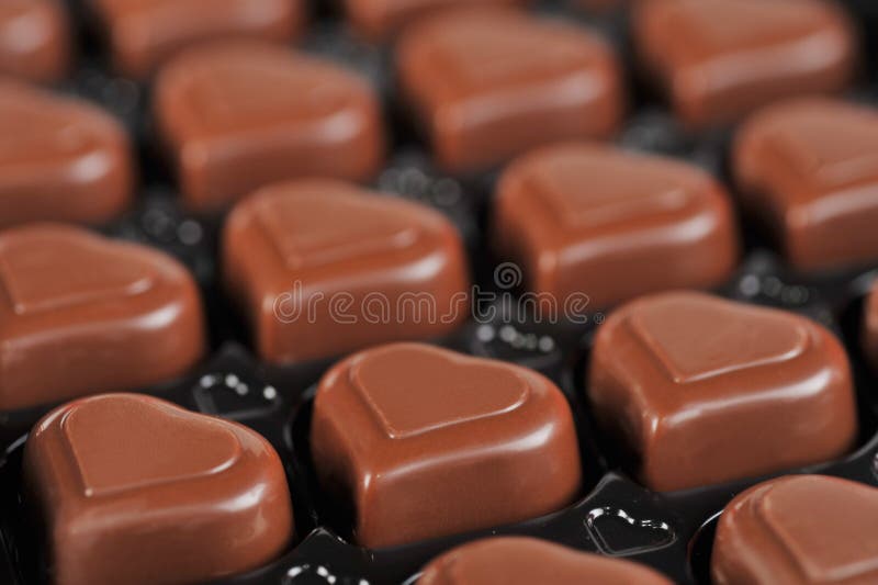 Chocolate in box stock photo. Image of gift, snack, paper - 13292740