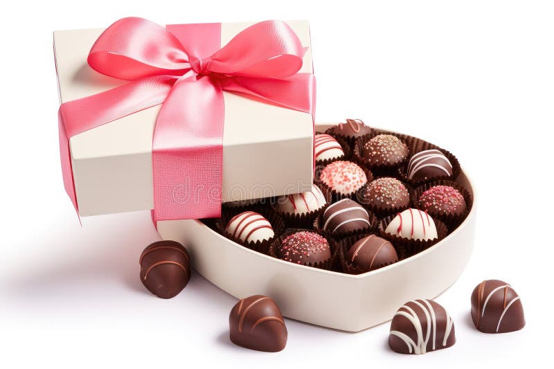 Chocolate Box. Coffee and Tea Break Time Stock Image - Image of snack ...