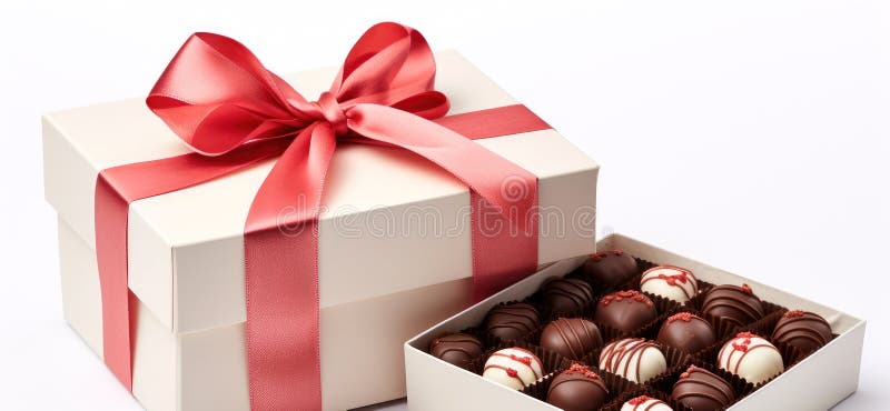 Chocolate Box. Coffee and Tea Break Time Stock Image - Image of holiday ...