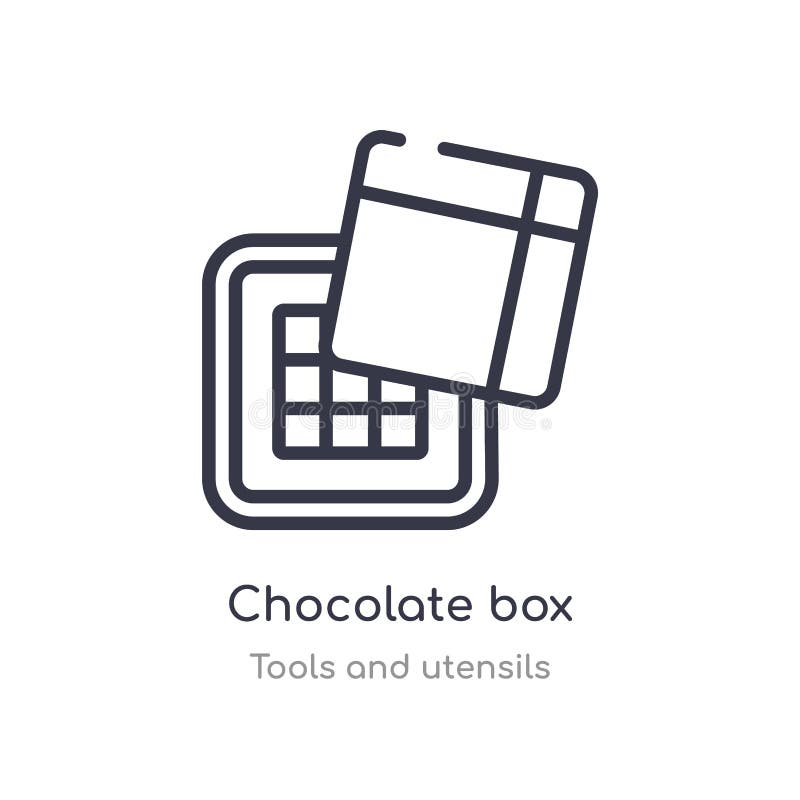 Chocolate Box Outline Stock Illustrations – 4,088 Chocolate Box Outline ...